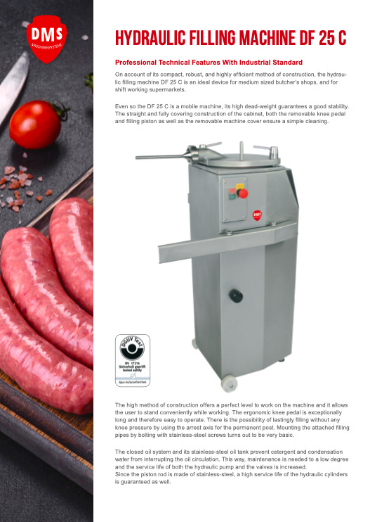 Brochures | DMS Food Processing Machines