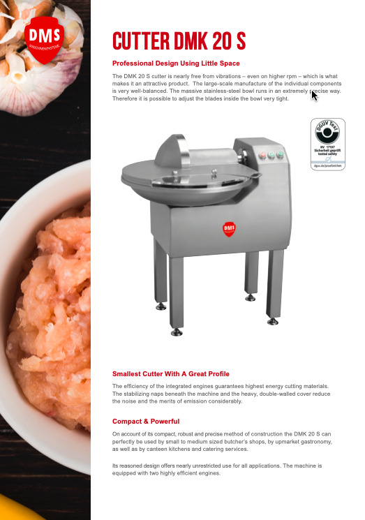Brochures | DMS Food Processing Machines