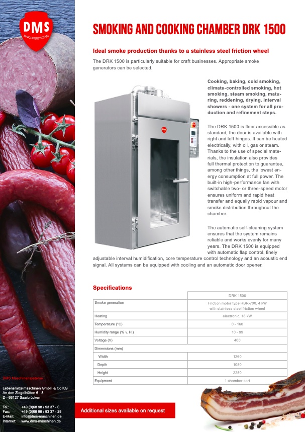 Brochures | DMS Food Processing Machines