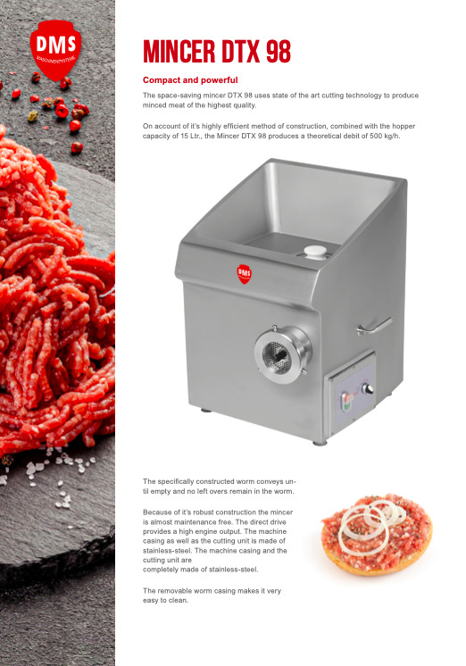 Brochures | DMS Food Processing Machines
