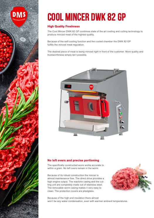 Brochures | DMS Food Processing Machines